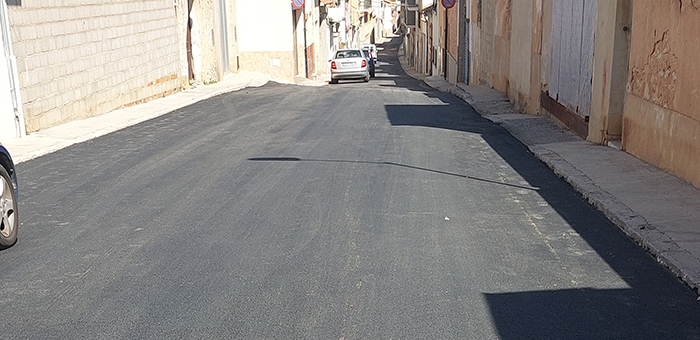 Nuevo asfaltado de calles – Bandú – Cheste